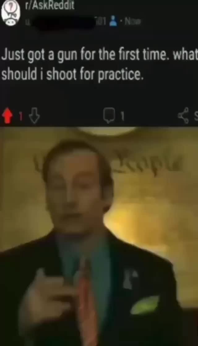 Ia' Just got a gun for the first time. what should i shoot for practice ...