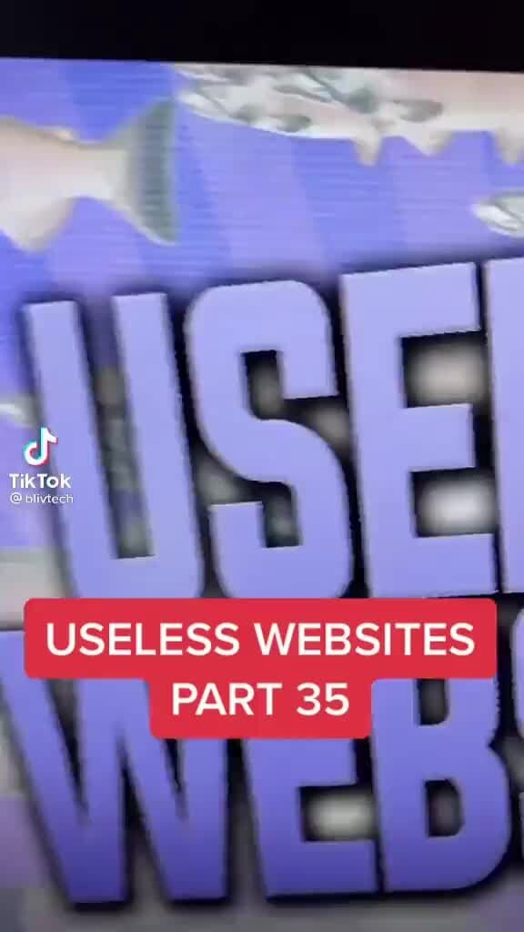 USELESS WEBSITES 35 - iFunny