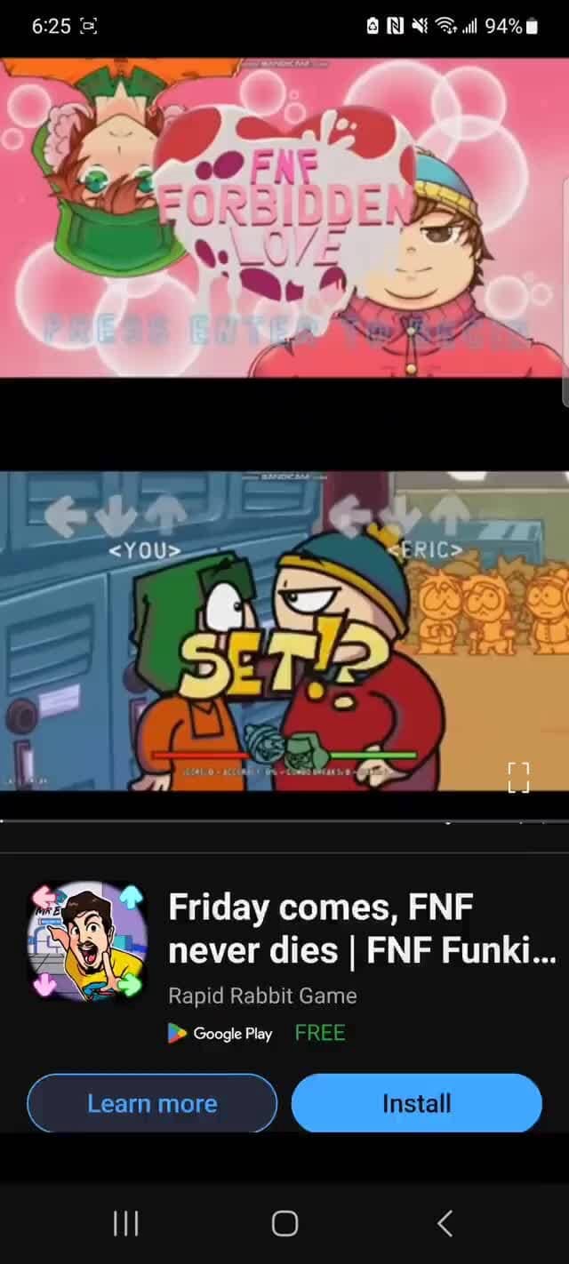 625 al Friday comes, FNF never dies I FNF Funki... Rapid Rabbit Game ...