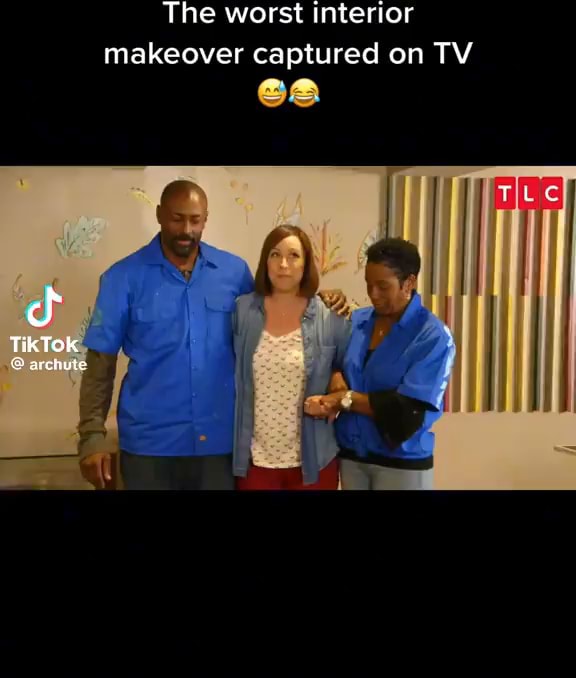 The worst interior makeover captured on TV TikTok archute - iFunny