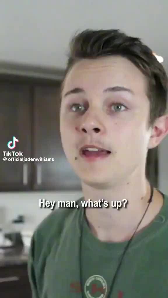 TikTok olficialiadenwilliams Hey man, what's up? - iFunny