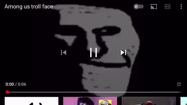 Among us troll face - iFunny