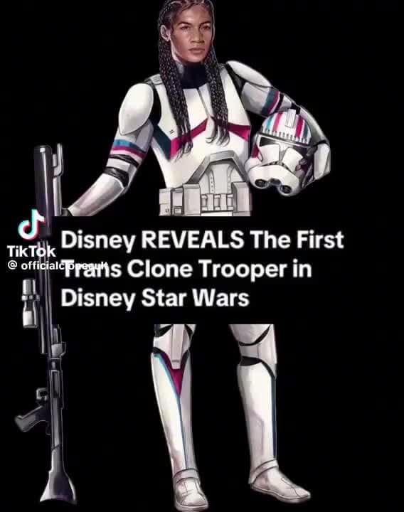 Disney REVEALS The First Clone Trooper in Disney Star Wars - iFunny