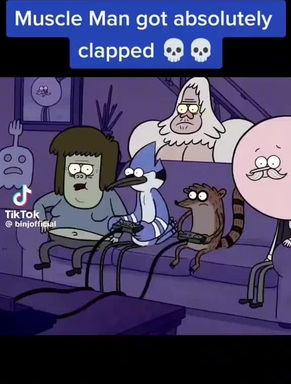 Muscle Man got absolutely clapped TikTok gal - iFunny