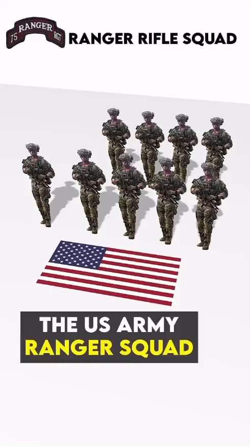 RANGER RIFLE SQUAD THE US ARMY RANGER SQUAD - iFunny