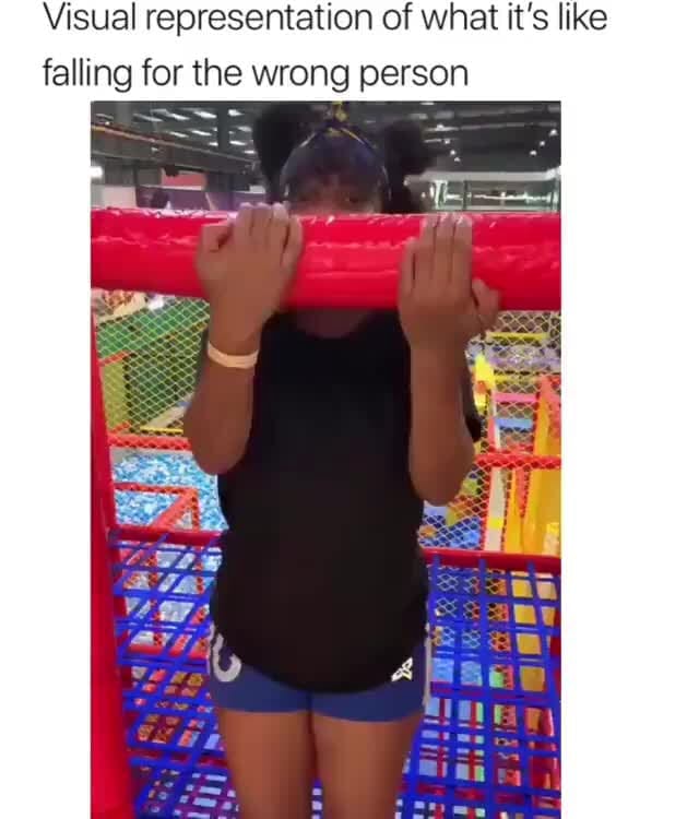 Visual representation of what it's like falling for the wrong person ...