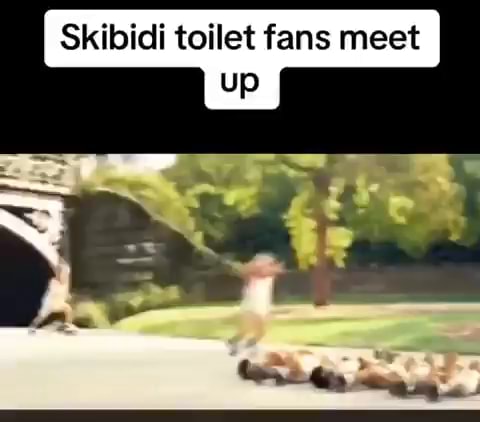 Skibidi toilet fans meet up - iFunny