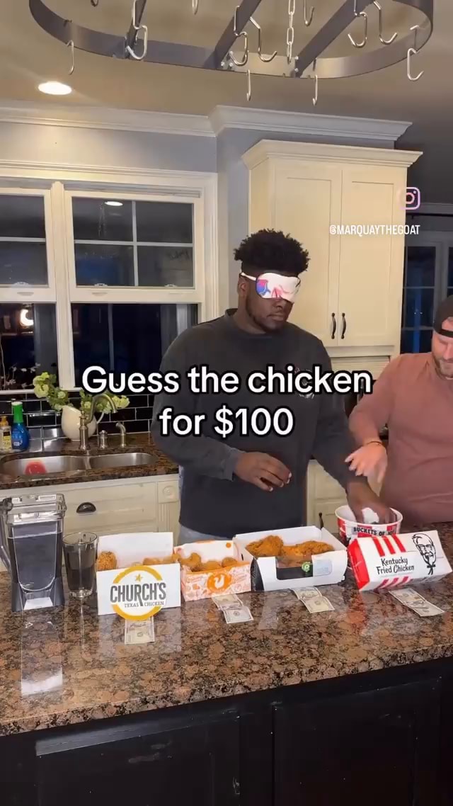 Guess the chicken for $100 - iFunny