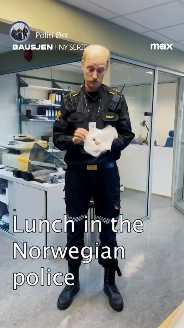 BAUSJEN SERI Lunch in the Norwegtan - iFunny
