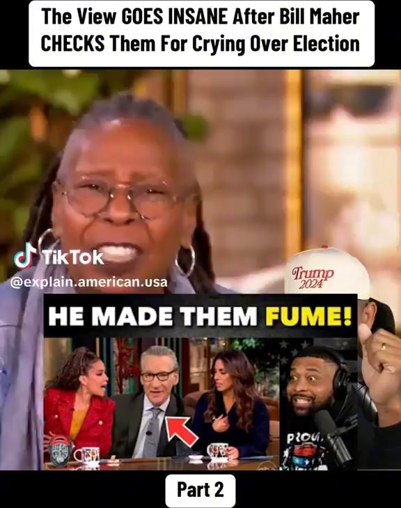 The View GOES INSANE After Bill Maher CHECKS Them For Crying Over ...