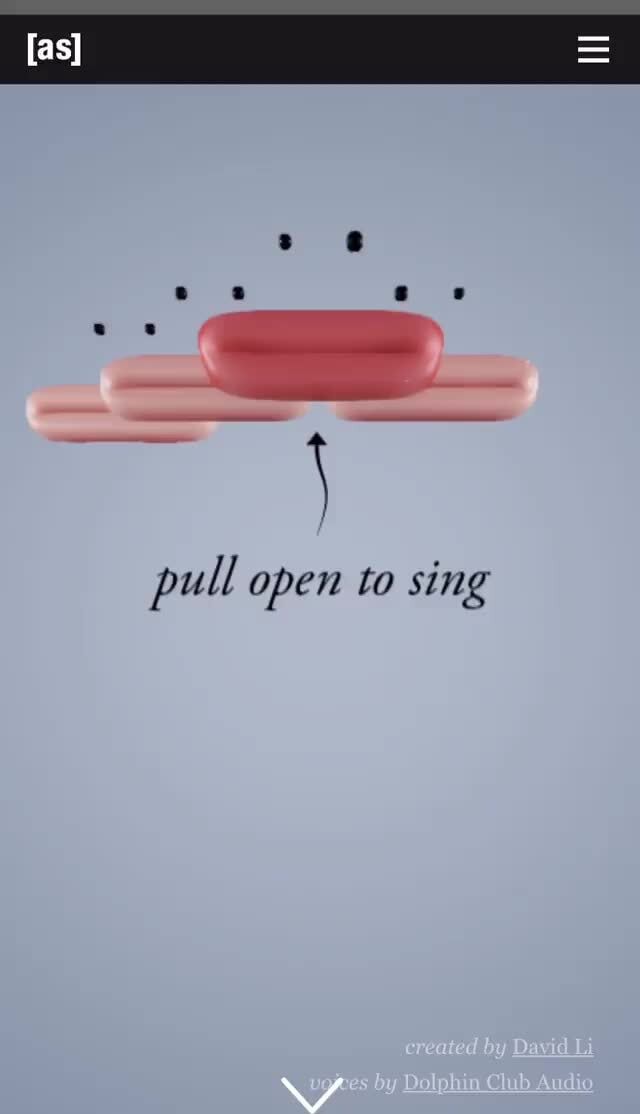 [as] = pull open to sing - iFunny