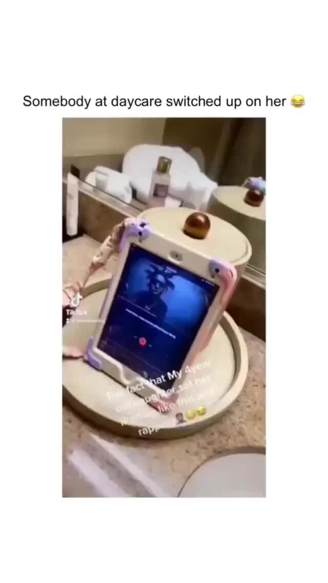 Somebody at daycare switched up on her wu - iFunny