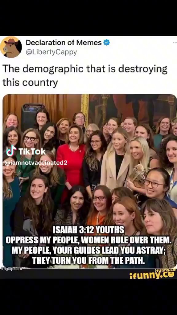 Declaration of Memes The demographic that is destroying this country cf ...