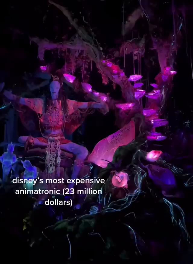 Most expensive' animatronic (23 million dollars) - iFunny