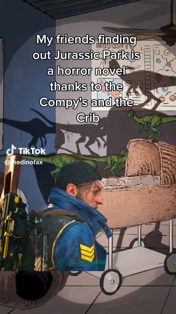 My friends finding out Jurassic Park is a horror novel thanks to the ...