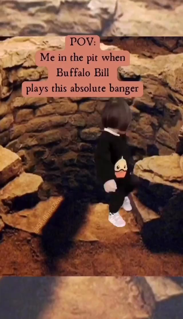 Me in the pit when Buffalo Bill & - iFunny