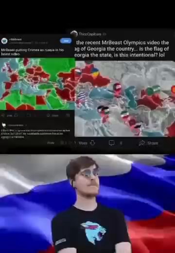 (Beast Olympics video the wuntry... the flag of his intentional? lol ...