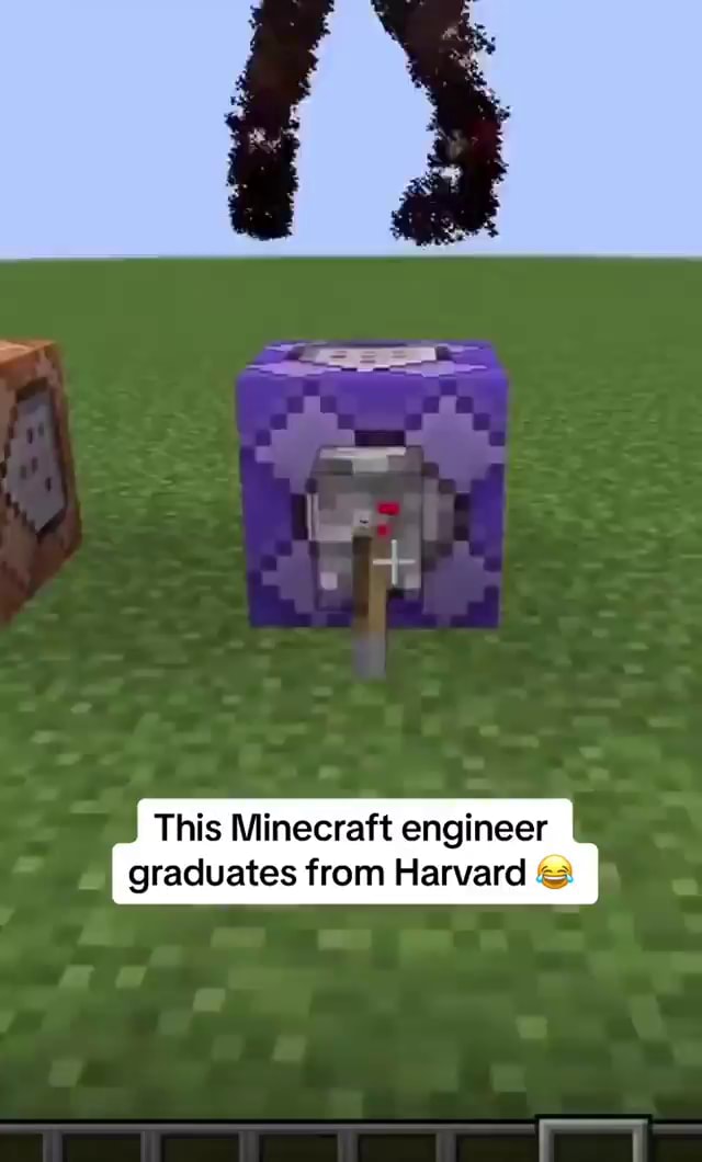 This Minecraft engineer graduates from Harvard - iFunny