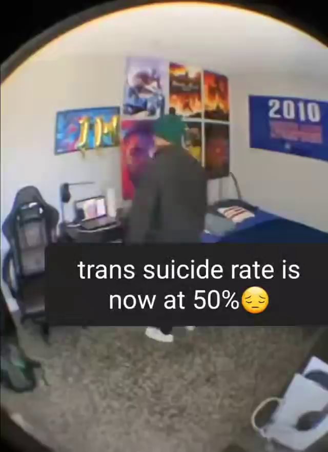 Trans suicide rate is now at 50% - iFunny