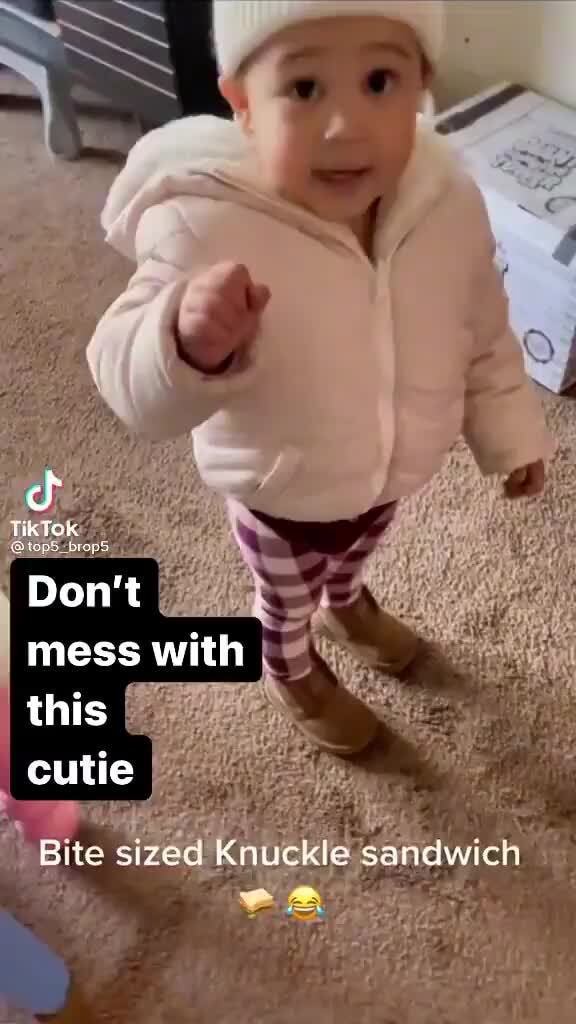 Don't mess with this cutie Bite sized Knuckle sandwich - iFunny