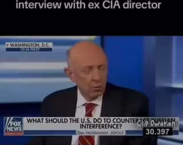 Interview with ex CIA director I WHAT SHOULD THE US DO TO COUNTERS ...