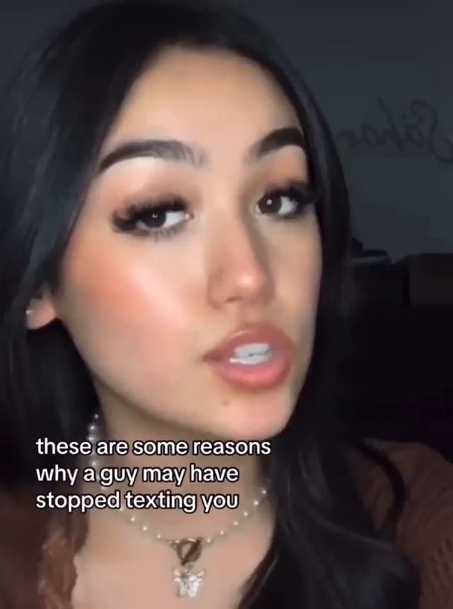 These are some reasons why a guy may have stopped texting you - iFunny