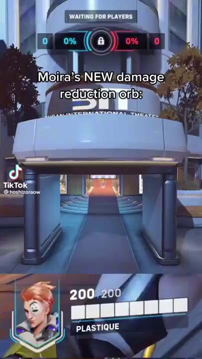 Moira's NEW damage 200 PLAS TIQue - iFunny