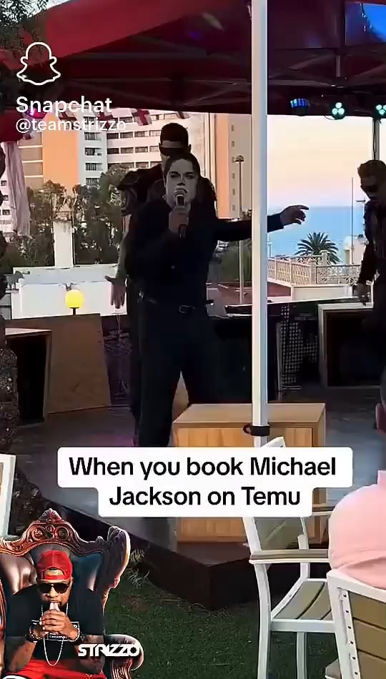 When you book Michael I Jackson on Temu - iFunny