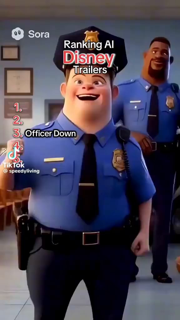 Ranking Al Trailers Officer Down Tik TOk speedyliving - iFunny
