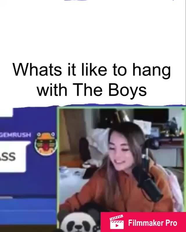 Streamer is potasticp - Whats it like to hang with The Boys Pro - iFunny