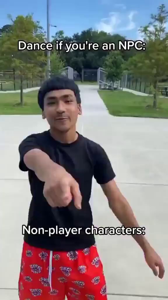 Dance if you're an NPC: Non-player characters: - iFunny