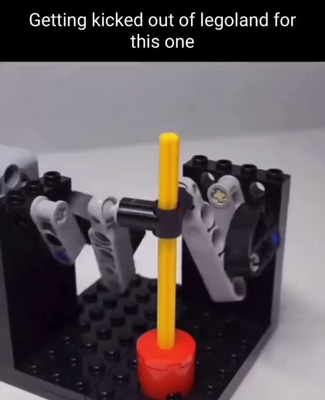 Getting kicked out of legoland for this one - iFunny