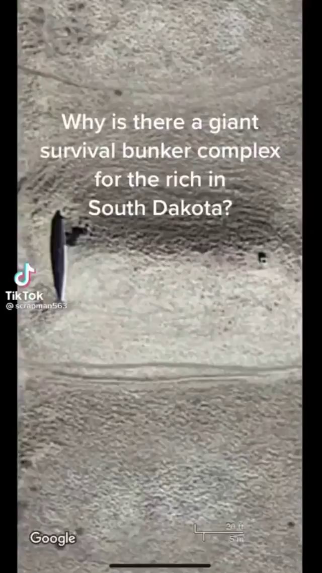 Why is there a giant survival bunker complex for the rich in South ...