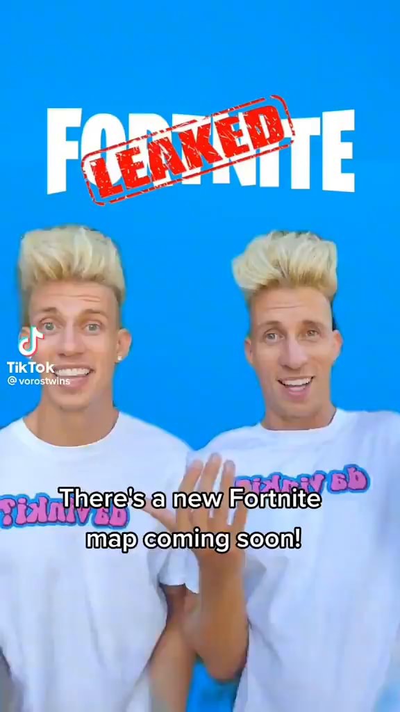 Tik TOK There's a new Fortnite map coming soon! - iFunny