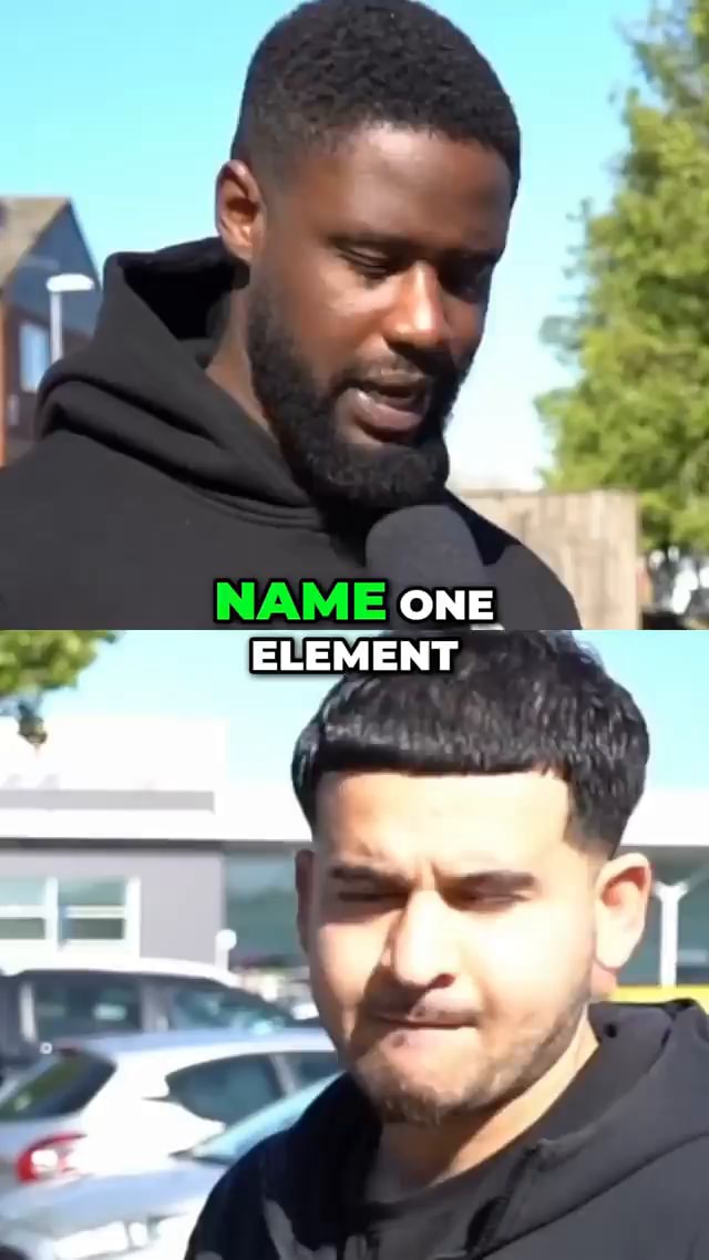 NAME ONE ELEMENT - iFunny