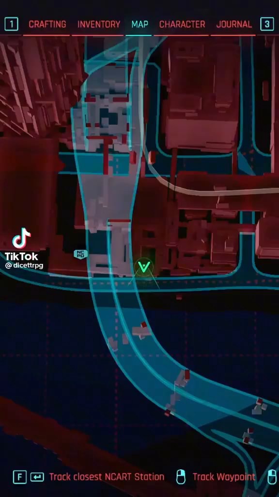 CRAFTING INVENTORY MAP CHARACTER JOURNAL [3] Track closest NCART ...