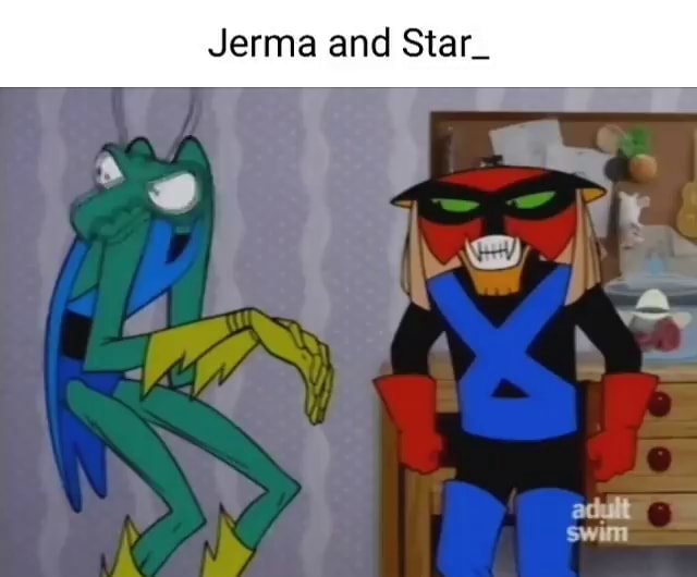 Jerma and Star_ adult swim - iFunny