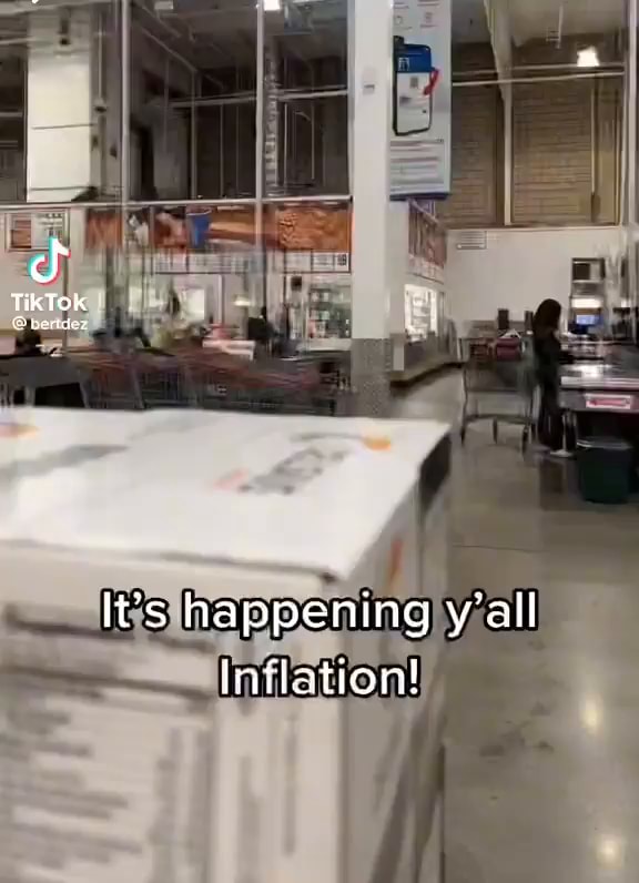 TikTok It's happening y'all inflation!) - iFunny