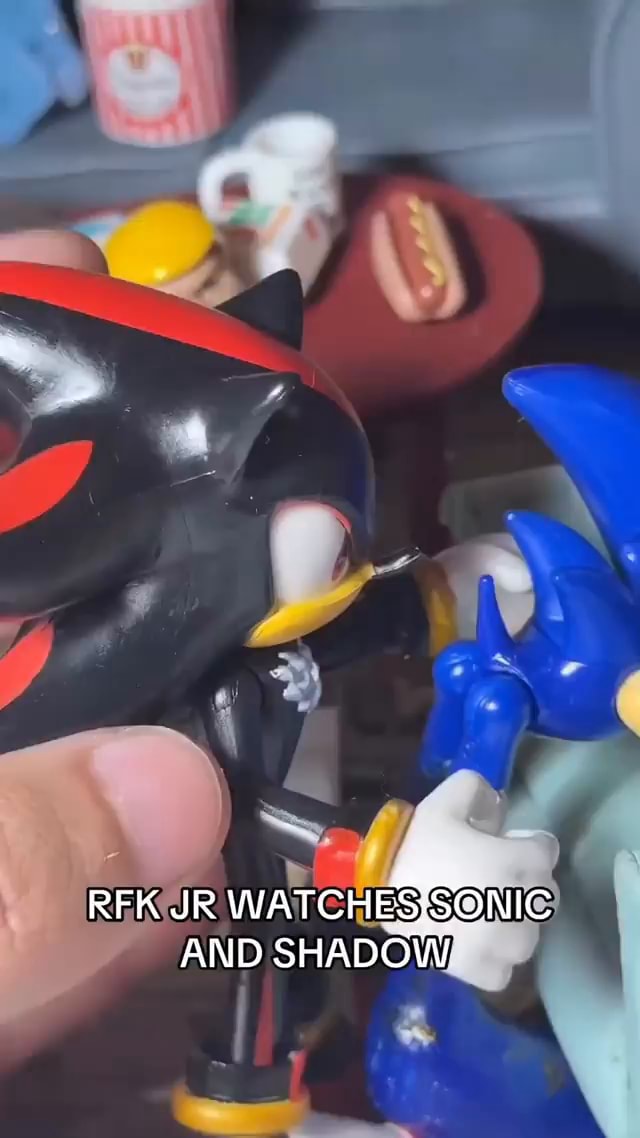 RFK JR WATCHES SONIC AND SHADOW - iFunny