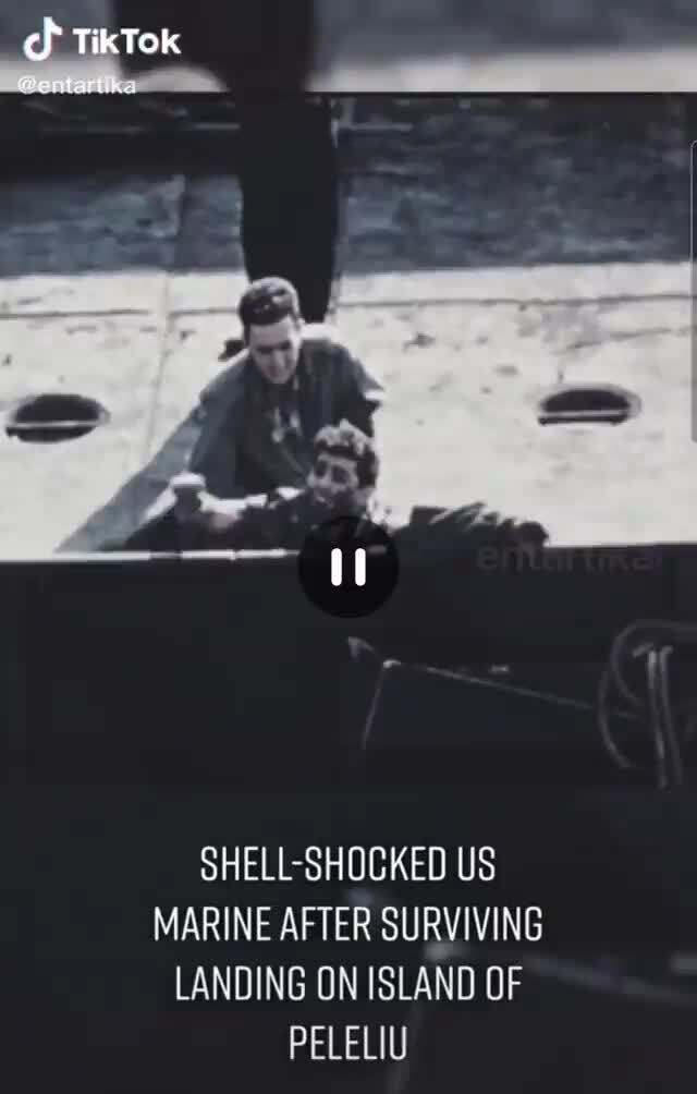 Tok SHELL-SHOCKED US MARINE AFTER SURVIVING LANDING ON ISLAND OF ...