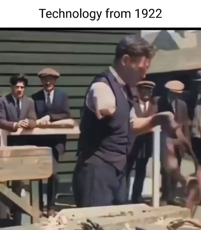 Technology from 1922 - iFunny