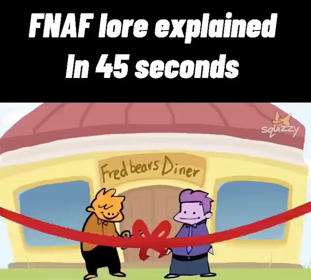 FNAF lore explained In 45 seconds Di Wa - iFunny