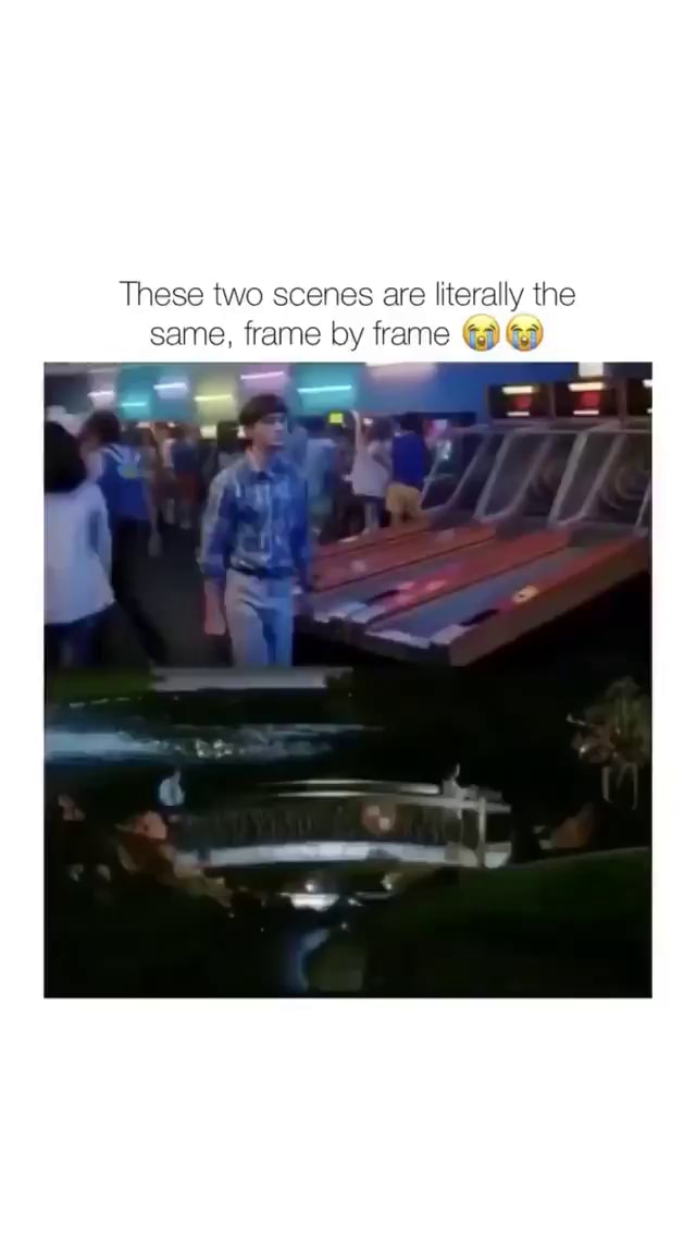 These two scenes are literally the same, frame by frame - iFunny