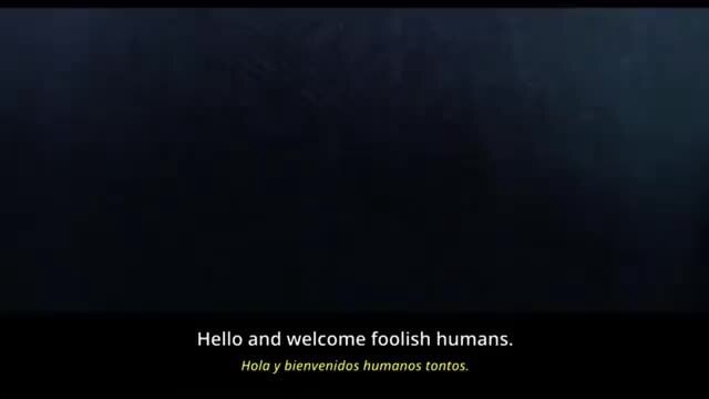 Hello and welcome foolish humans. Hola y bienvenidos humanos tontos ...