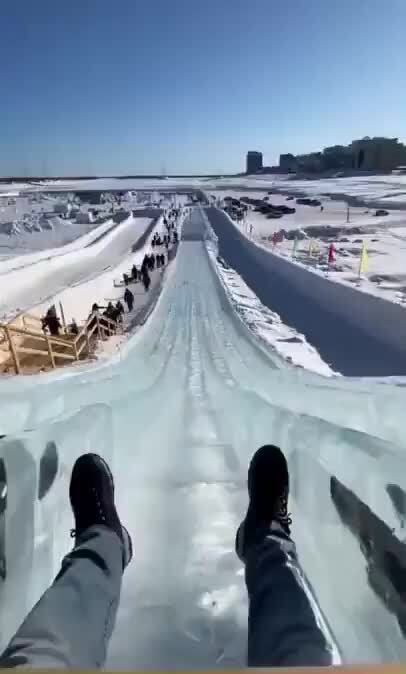 Ice slide - iFunny