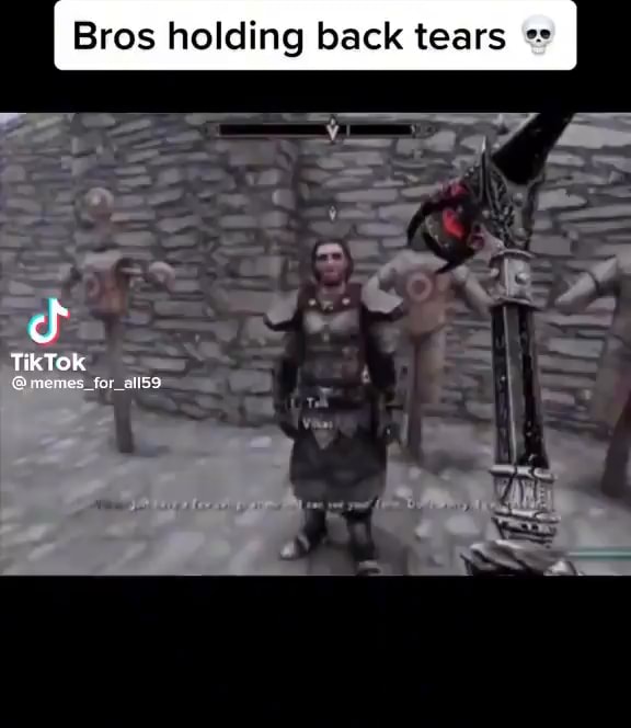 Bros holding back tears TikTok for - iFunny