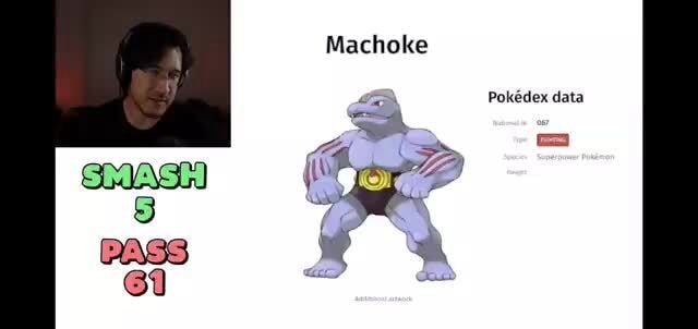 Machoke es Pokédex data - iFunny