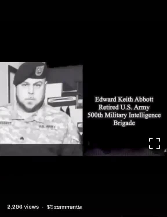 Edward Keith Abbott Retired U.S, Army 500th Military Intelligence - iFunny