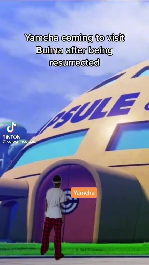 Yamecha coming to visit Bulma after being resurrected cf Tik Tok @car ...