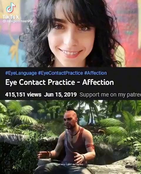 #EyeContactPractice #Affection Eye Contact Practice - Affection 415,151 ...